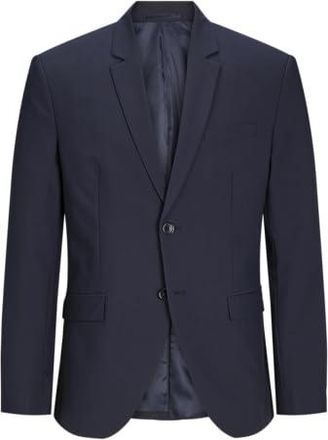 Jack & Jones Jprbushwick Harry Blazer Slim Fit Veste de Costume, Bleu Marine foncé/Coupe : Coupe ajustée, 52 Homme