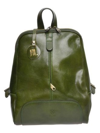 Anna Luchini Gr&uuml;n Rindsledertasche