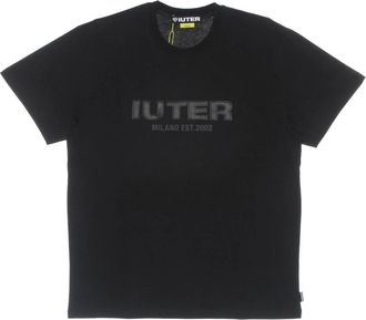 Iuter Schwarzes Est 2002 Tee Kurzarm - - Tops - Herren - Schwarzk - XL