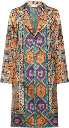 Pierre-Louis Mascia Femme, Manteaux, Multicolore, Taille: 42 FR Cialda Coat