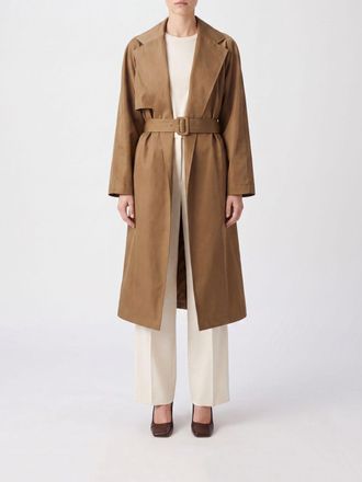 The Row Trench-coat crois&eacute; Ampola en soie avec ceinture &agrave; la taille