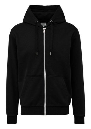 QS by s.Oliver Sweatjacke Sweatshirt Jacke Basic-Sweatjacke mit Kapuze