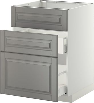 IKEA METOD / MAXIMERA Unterschr. f Spüle/3 Fronten/2Sch