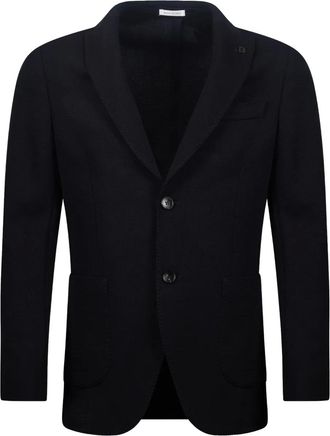Breras Milano blazer à lien de resserrage à la taille - Noir