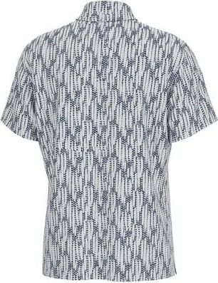 Guess Chemise manches courtes imprim&eacute;e en coton