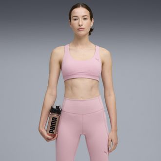 Puma Brassi&egrave;re de sport CLOUDSPUN Femme, V&ecirc;tements, Rose, S