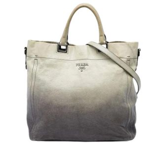 Prada Sacoche Pre-owned - Femme - Pre-owned - Beige - Taille: ONE Size