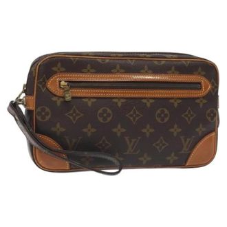 Louis Vuitton Pre-owned Canvas clutches - - Pre-owned - Damen - Braun - ONE SIZE
