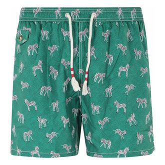 MC2 Saint Barth Lighting 70 Swimshort - - Swimwear - Herren - Gr&uuml;n - 2XL