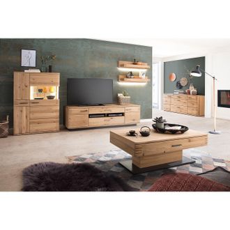 Loftscape home24 Couchtisch 115 x 45 x 70cm Braun