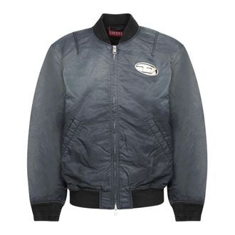 Diesel Homme, Vestes, Bleu, Taille: S Blouson Bomber Noir