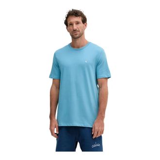 Calvin Klein T-Shirt mit Rundhalsausschnitt - - Tops - Herren - Blau - XL