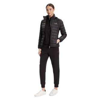 Emporio Armani Damen, Jacken, Schwarzk, LGr&ouml;&szlig;e