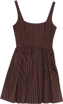 Patrizia Pepe Femme, Robes, Brun, Taille: 38 FR Short Robes