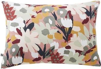 Altobuy Sarah - Taie doreiller 50x70cm Gaze de Coton Imprim&eacute; Rose Imprim&eacute; Floral