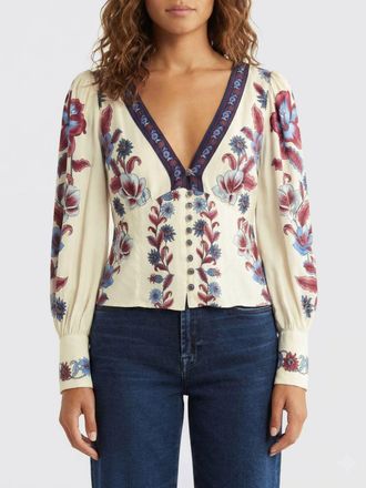 Farm Rio Chemise Femme couleur Blanc