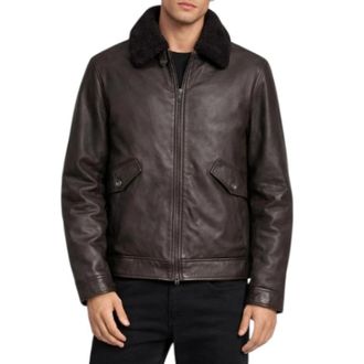 The Jack Leathers Quercia.06 Lederjacke - - Jackets - Herren - Braun - XL