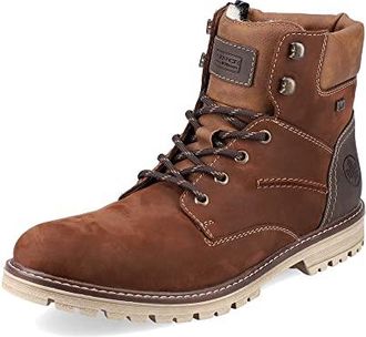 Rieker Homme Bottines F3613, Monsieur Bottines à Lacets,Hydrofuge,riekerTEX,Chukka Boot,Bottes Courtes,Bottes à Lacets,Marron (Braun / 22),43 EU / 9 UK