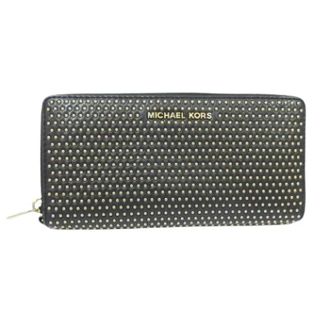 Michael Kors Pre-owned Stud Long Wallet - Femme - Pre-owned - Noir - Taille: ONE Size