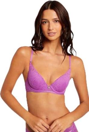 Morgan Soutien-Gorge Ampliforme Coque moulée Gwen - Violet - 90B - Femme