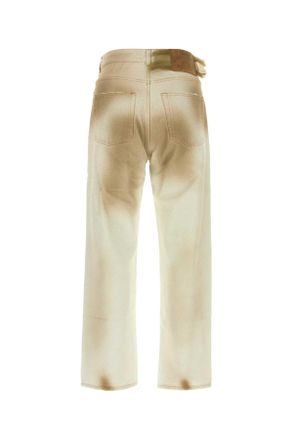 Magliano Mens Flattone Jeans Beige Cotton