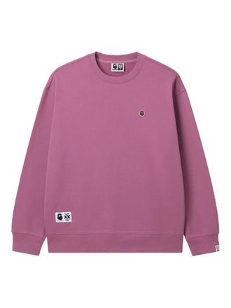 Fingercroxx sweat à détail logo - Violet