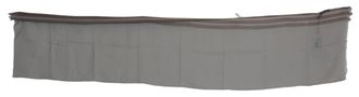 Costume National Mens Gray Fringe Neck Wrap Cotton Scarf