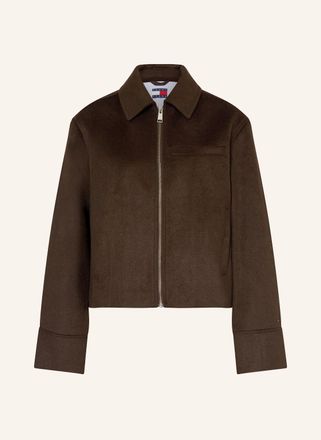 Tommy Jeans Kastenjacke braun