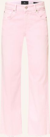 7 For All Mankind Straight Jeans Calie Straight Ankle rosa