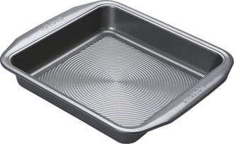 Circulon Momentum Kuchenform Eckig - Brownie Backform - Backform Eckig mit Antihaftbeschichtung - Sp&uuml;lmaschinenfest - PFOA- 25 x 29 x 4,5 cm, Grau