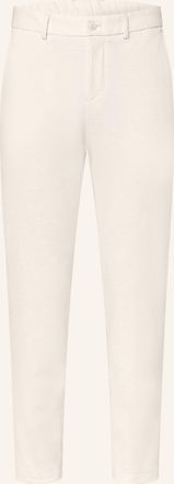 HUGO BOSS Anzughose Genius Slim Fit Aus Jersey weiss