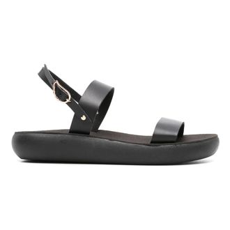 Ancient Greek Sandals Femme, Chaussures, Noir, Taille: 41 EU Sandales Confort Vachetta Casual en Noir