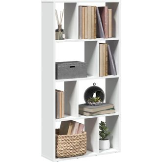 vidaXL Biblioth&egrave;que blanc 60x20x120 cm bois ding&eacute;nierie - Vidaxl