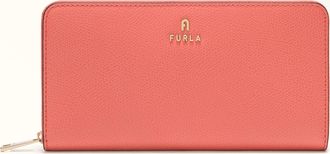 Furla Camelia Zip-around-portemonnaie Xl Aperitivo Strukturiertes Leder Damen