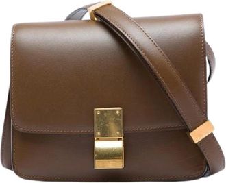 Celine Pre-owned Sac Bandouli&egrave;re Classique Box - Femme - Pre-owned - Brun - Taille: ONE Size