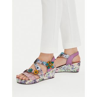 Laura Vita Sandalen Laura Vita Facdiao 11 Violett