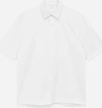 Arket Poloshirt -Wei&szlig;