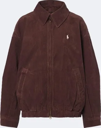 Polo Ralph Lauren Veste blouson en velours c&ocirc;tel&eacute; de coton