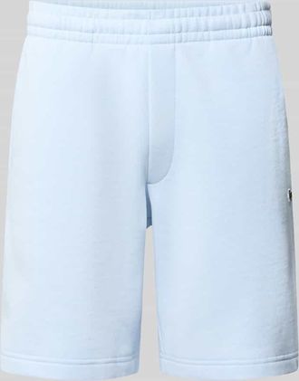 Lacoste Relaxed Fit Sweatshorts aus Baumwoll-Mix