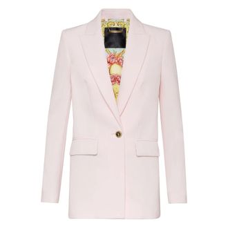 Philipp Plein Blazer Man Fit - - Jackets - Damen - Rosa - L