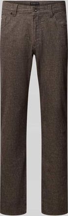 Bugatti Regular Fit Hose aus Baumwoll-Mix mit Viskose-Anteil Modell Cordoba