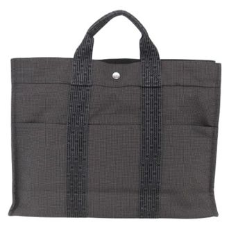 Herm&egrave;s Pre-owned Fourre-tout Herline - Femme - Pre-owned - Gris - Taille: ONE Size