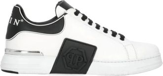 Philipp Plein Homme, Chaussures, Blanc, Taille: 41 EU Phantom Baskets