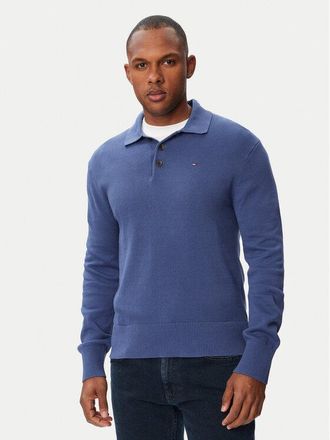 Tommy Jeans Pullover Essential DM0DM20304 Blau Slim Fit