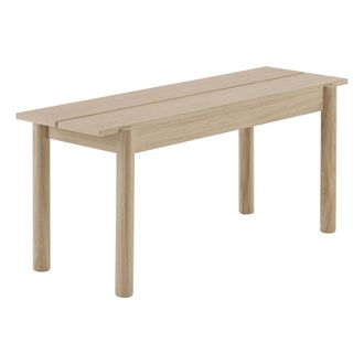 MUUTO Banc Linear en ch&ecirc;ne Muuto