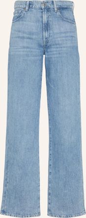 7 For All Mankind Jeans Straight Straight Fit blau