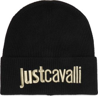Just Cavalli M&uuml;tze Just Cavalli 81QAZK01 ZG239 Schwarz