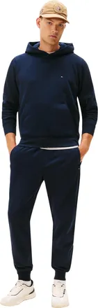 Tommy Hilfiger Herren Trainingsanzug Flag Logo mit Kapuze, Blau (Desert Sky), XXL