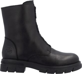 Rieker Schwarze- geschlossene Stiefeletten - - Shoes - Damen - Schwarzk - 40 EU