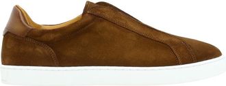 Magnanni Handgefertigte Slip On-Sneaker aus weichem Wildleder in